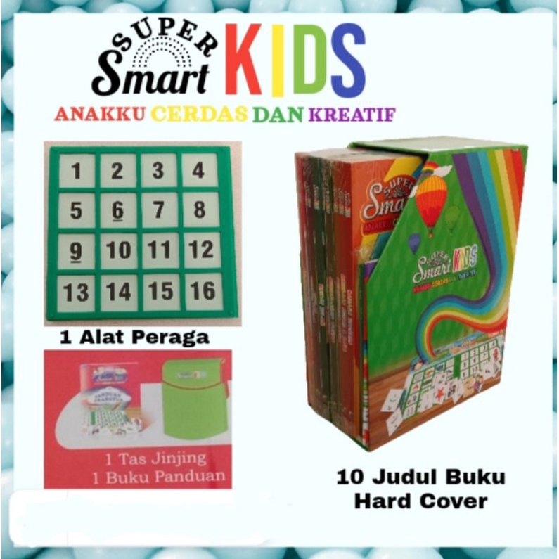 Jual Buku Paket Anak - Super Smart Kids "Anakku Cerdas Dan Kreatif" | Shopee Indonesia
