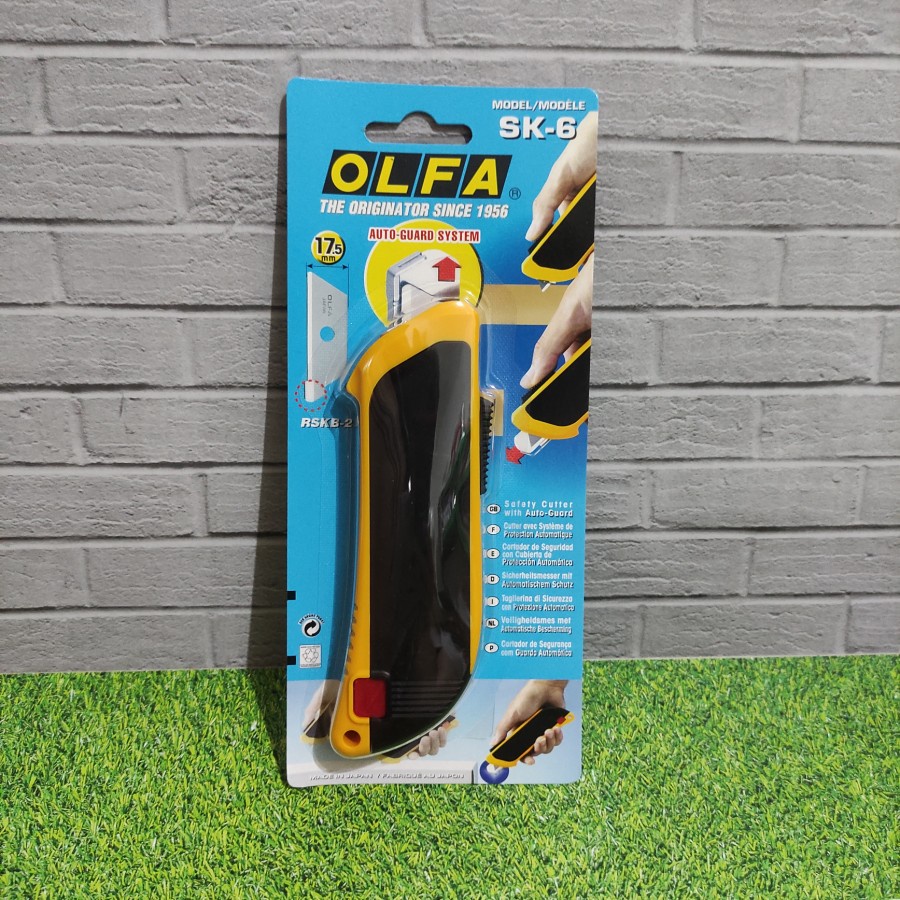 Jual OLFA SK-6 Pisau Knife Safety Cutter OLFA JAPAN | Shopee Indonesia