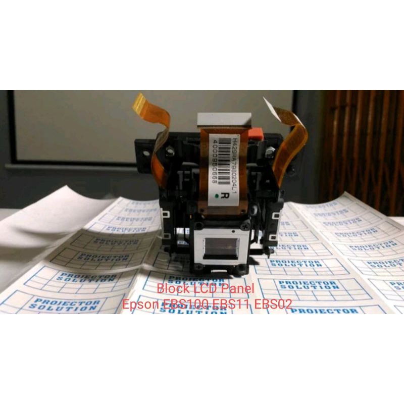 Jual block 3 lcd panel lcd 1 sett projector proyektor epson ebs100 ...