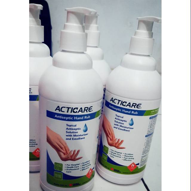 Jual Sanitizer Acticare 500ml and Handrub 1 liter | Shopee Indonesia