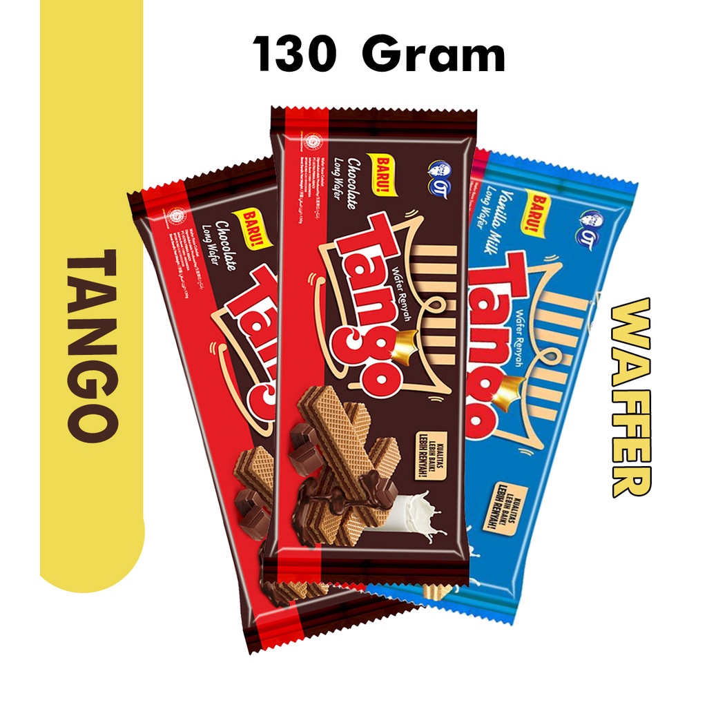 Jual Tango Wafer - Netto 130 gram (WAFER PANJANG) | Shopee Indonesia