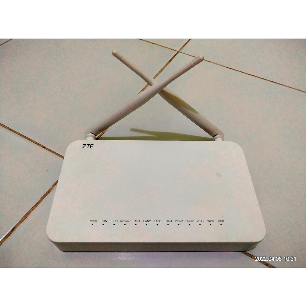 Jual Modem ONT GPON Router ZTE F609 V2 SECOND | Shopee Indonesia