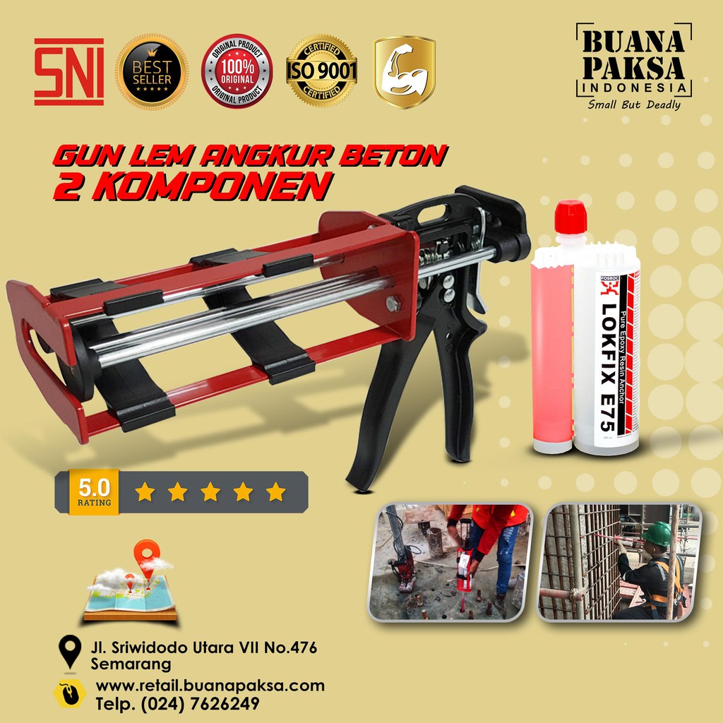 Jual Gun Injection Alat Injection Lem Angkur Baja Beton Hilti Fosroc ...