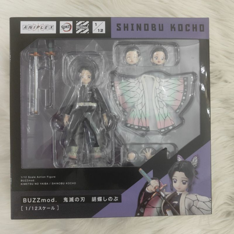 Jual buzzmod 1/12 action figure shinobu kocho - kimetsu no yaiba ...