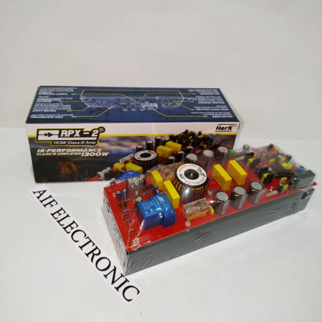 Jual Kit Power Class D Herk RPX-2 plus Protect 1300W mono | Shopee ...