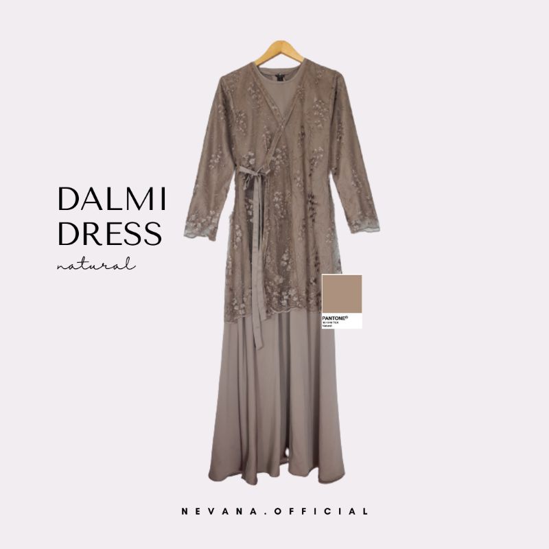 Jual Gamis Outer Brokat Brukat | Gamis Tunik Brukat | Gamis Kondangan ...