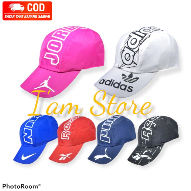 Jual COD Topi sport/topi olahraga/topi senam/topi joging/topi zumba ...