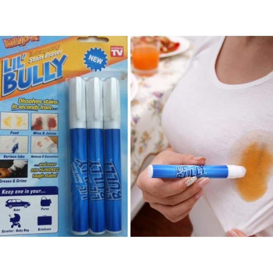 Jual Jual Whip it Lil BULLY Emergency Stain Eraser ( 1 set = 3pcs ...