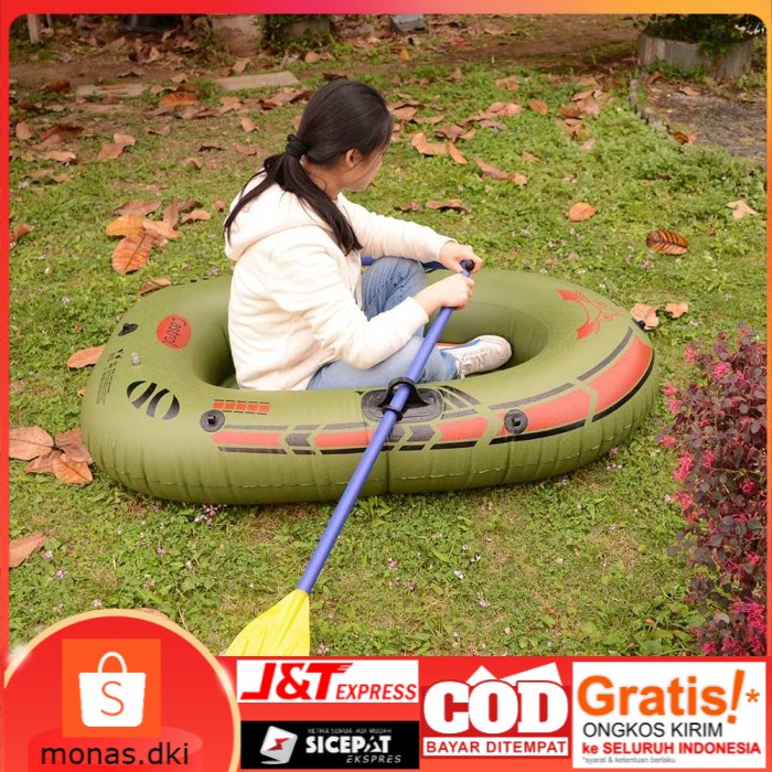 Jual Kapal Perahu Karet Inflatable Boat 150 x 80cm | Shopee Indonesia
