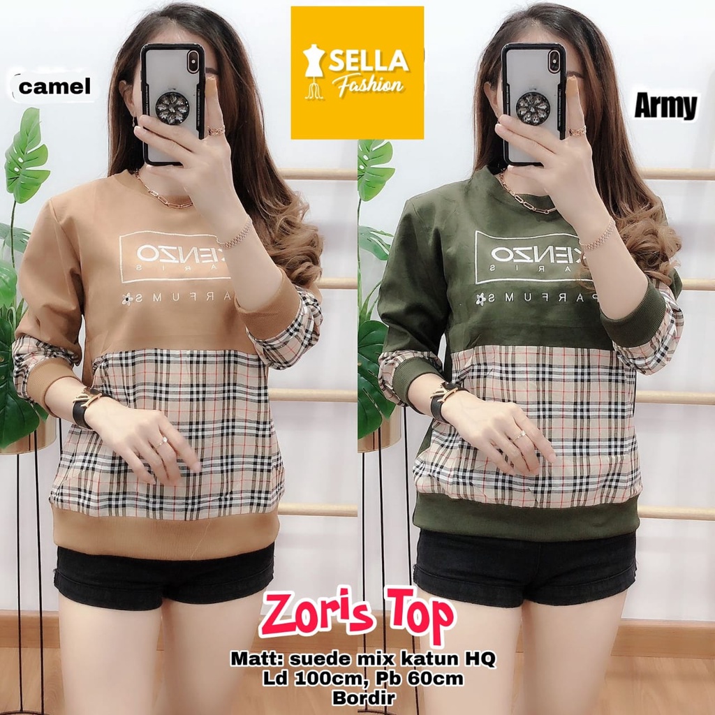 Jual ZORIS TOP CAKEP BY SELLA | Shopee Indonesia