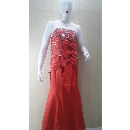 Jual PHOTO ORI LONG DRESS DEWASA PESTA / SANGJIT / GAUN SANG JIT ...