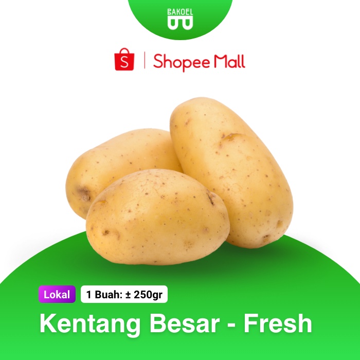 Jual Kentang Besar Premium (harga per pcs) - Bakoel Sayur Online ...