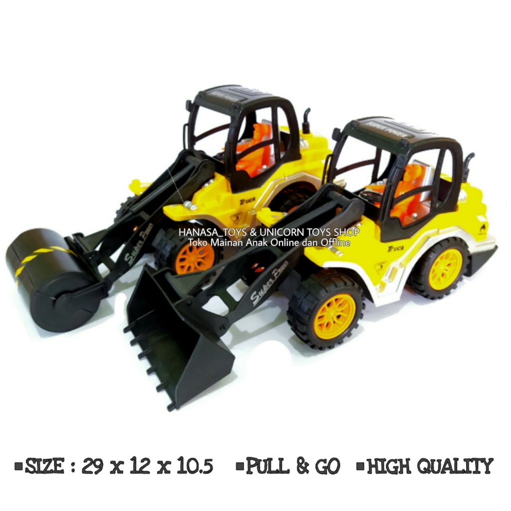 Jual Mainan anak excavator dan slender - mainan truk bego atau mobil ...