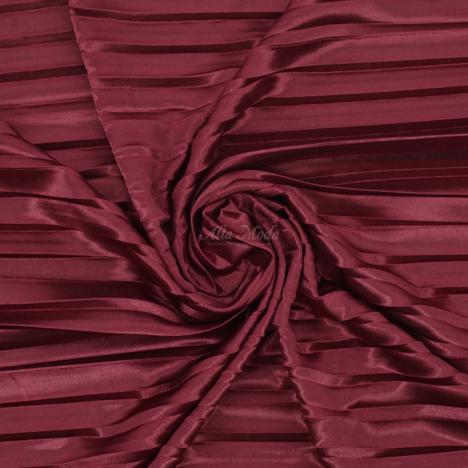 Jual Satin Pleats Plain Red (Pronto Moda) | Shopee Indonesia