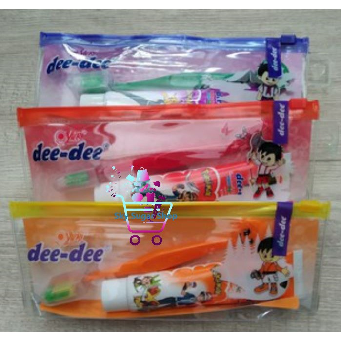 Jual Dee Dee Gift Pack Toothpaste & Toothbrush | Shopee Indonesia