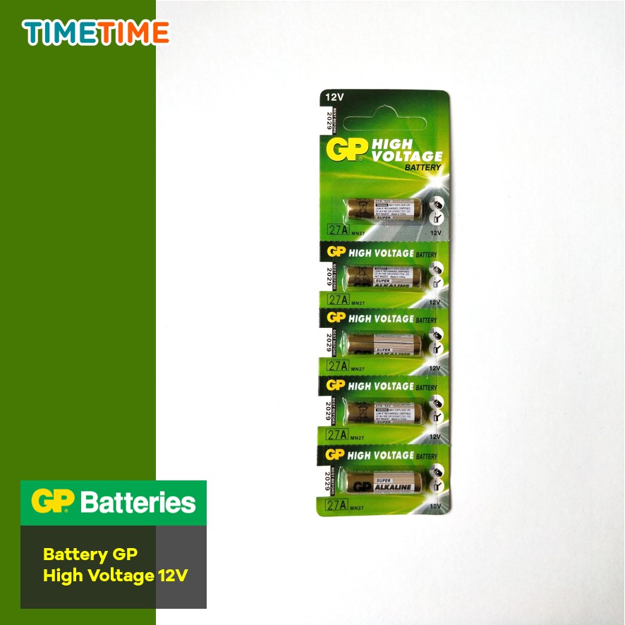 Jual Baterai GP 27A L828 G27A Alkaline 12V High Voltage Battery 1pc ...