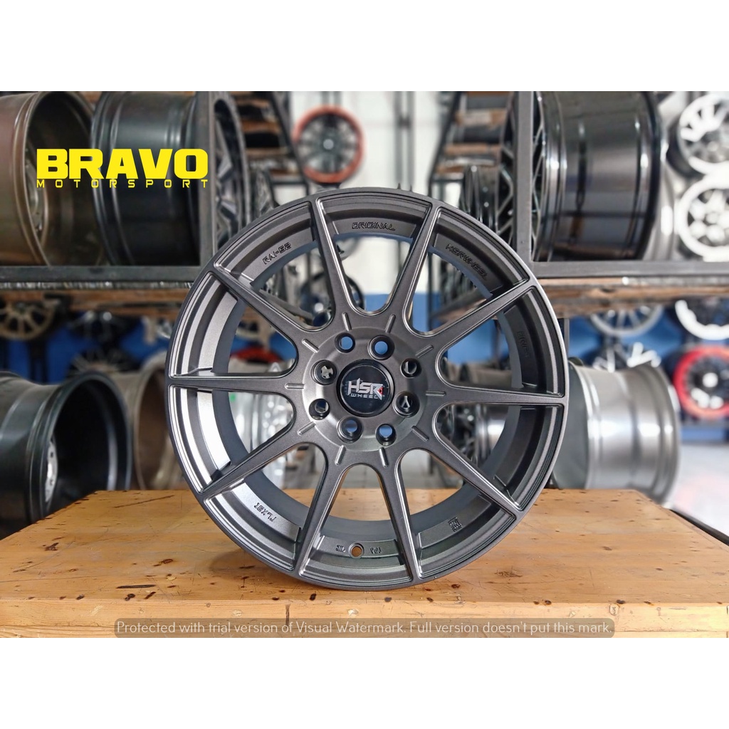 Jual Velg Mobil Ring 16 RAI-S2 HSR R16 Grey Jazz Brio Avanza Xenia City ...