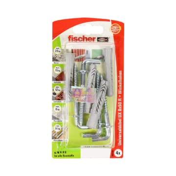 Jual Fischer Set Sekrup Mata Siku Nylon 8x50 Mm 4 Pcs | Shopee Indonesia