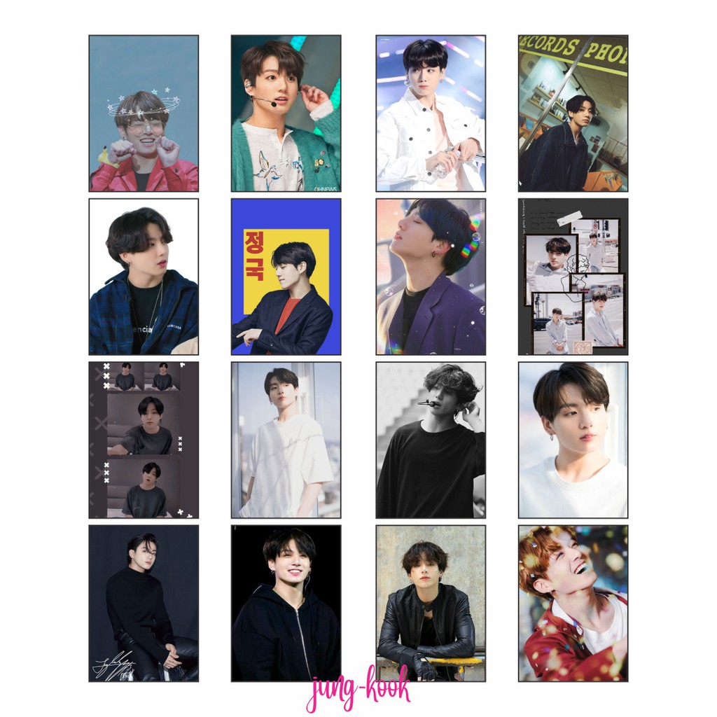 Jual Poster BTS Paket 16pcs A5 Poster KPOP Poster Aesthetic Poster ...