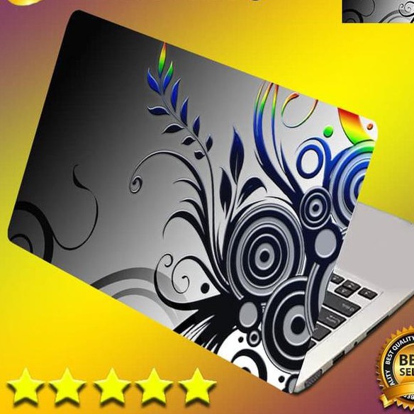 Jual Garskin Laptop patterns lines colorful Skin Laptop Stiker Laptop ...