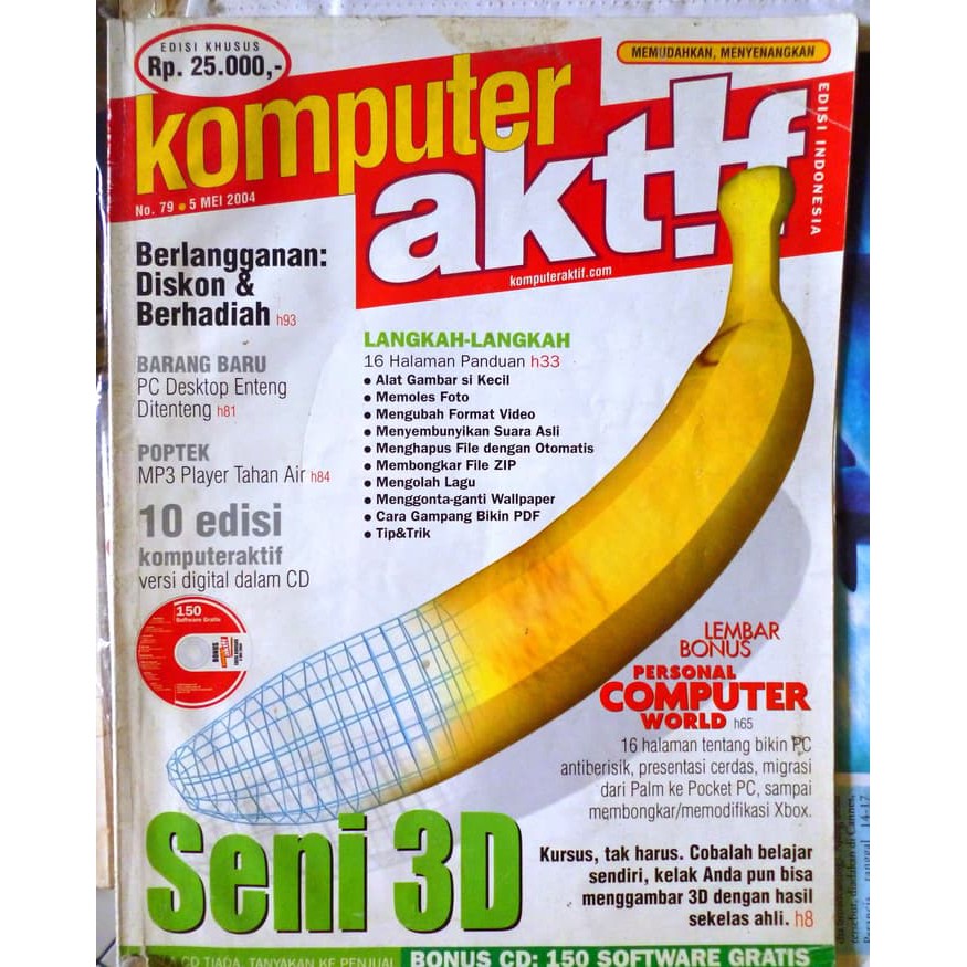 Jual Majalah Komputeraktif No79 - Mei 2004 | Shopee Indonesia