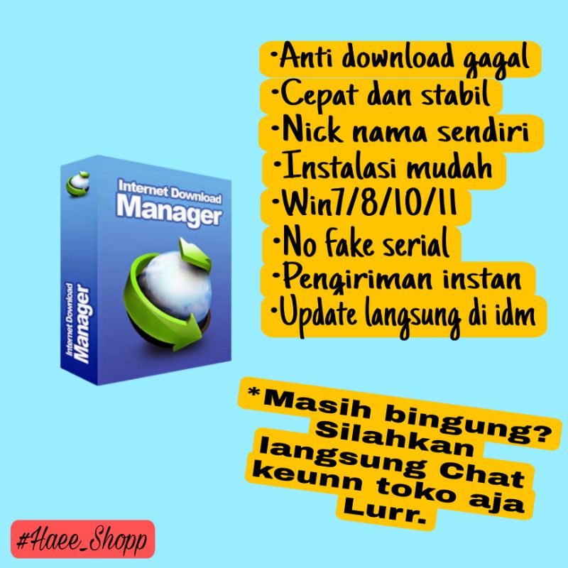 Jual IDM Pro Version (Internet Download Manager,) | Shopee Indonesia