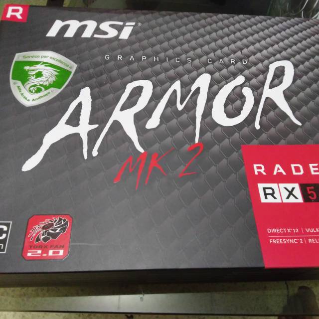 Jual Vga msi rx 580 8gb armor mk2 oc edition bekas pemakaian pribadi ...