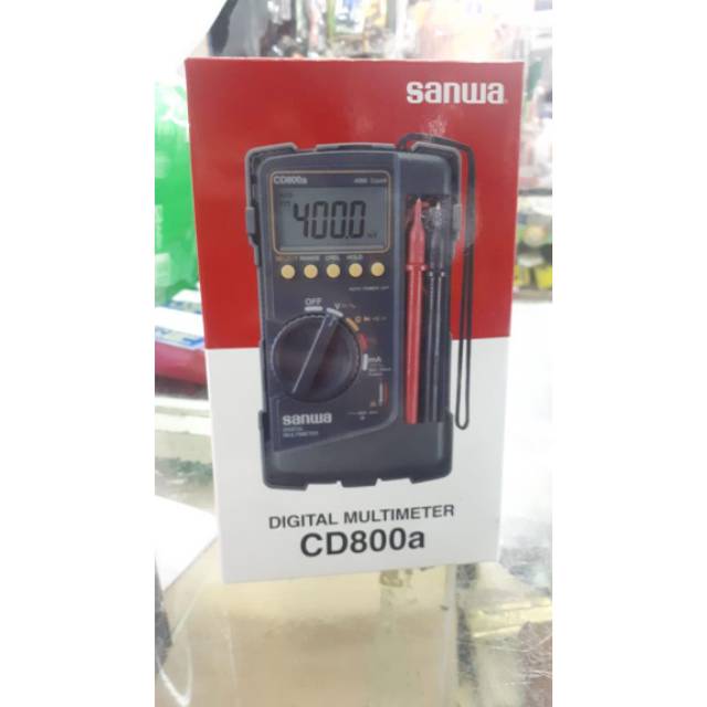 Jual Digital Multimeter CD800A SANWA | Shopee Indonesia