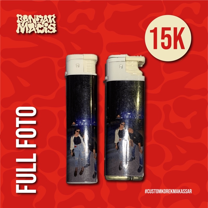 Jual Korek Api Custom Bebas Makassar ( Full Foto ) | Shopee Indonesia