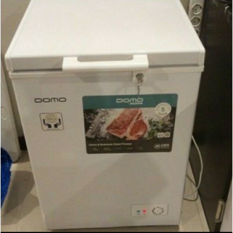 Jual DF-0120 0120W Chest Freezer Box Domo by Modena 116L | Shopee Indonesia
