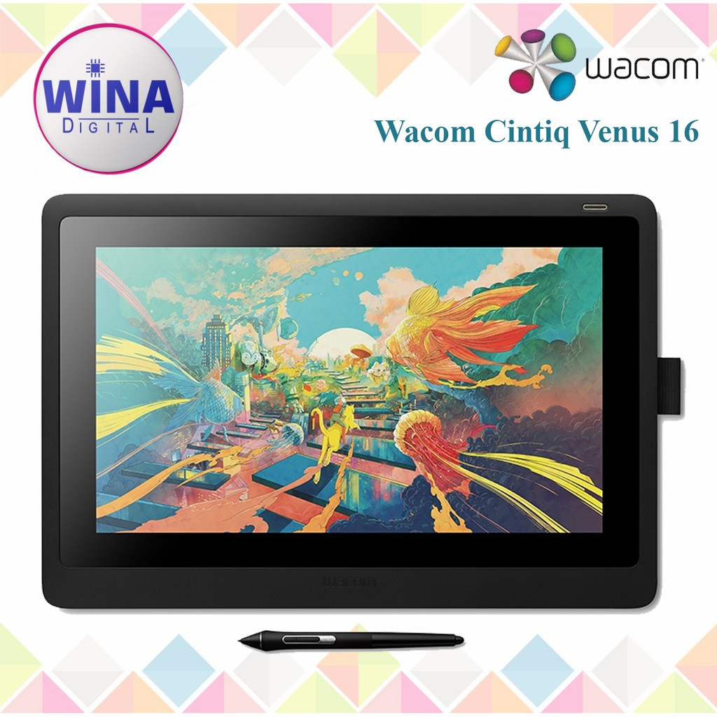 Jual Pen Tablet Display Wacom Cintiq 16 Venus DTK 1660 Display Pen ...