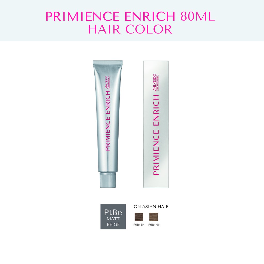 Jual Shiseido Professional CAT RAMBUT – PRIMIENCE ENRICH Hair Color 80g ...