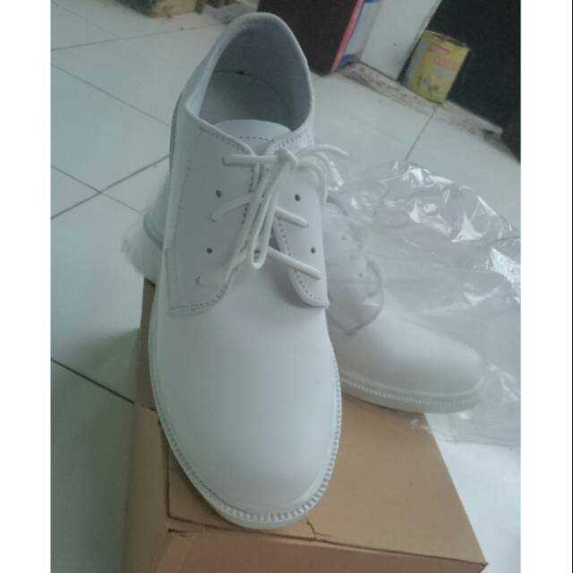 Jual Sepatu pdh putih model baru | Shopee Indonesia