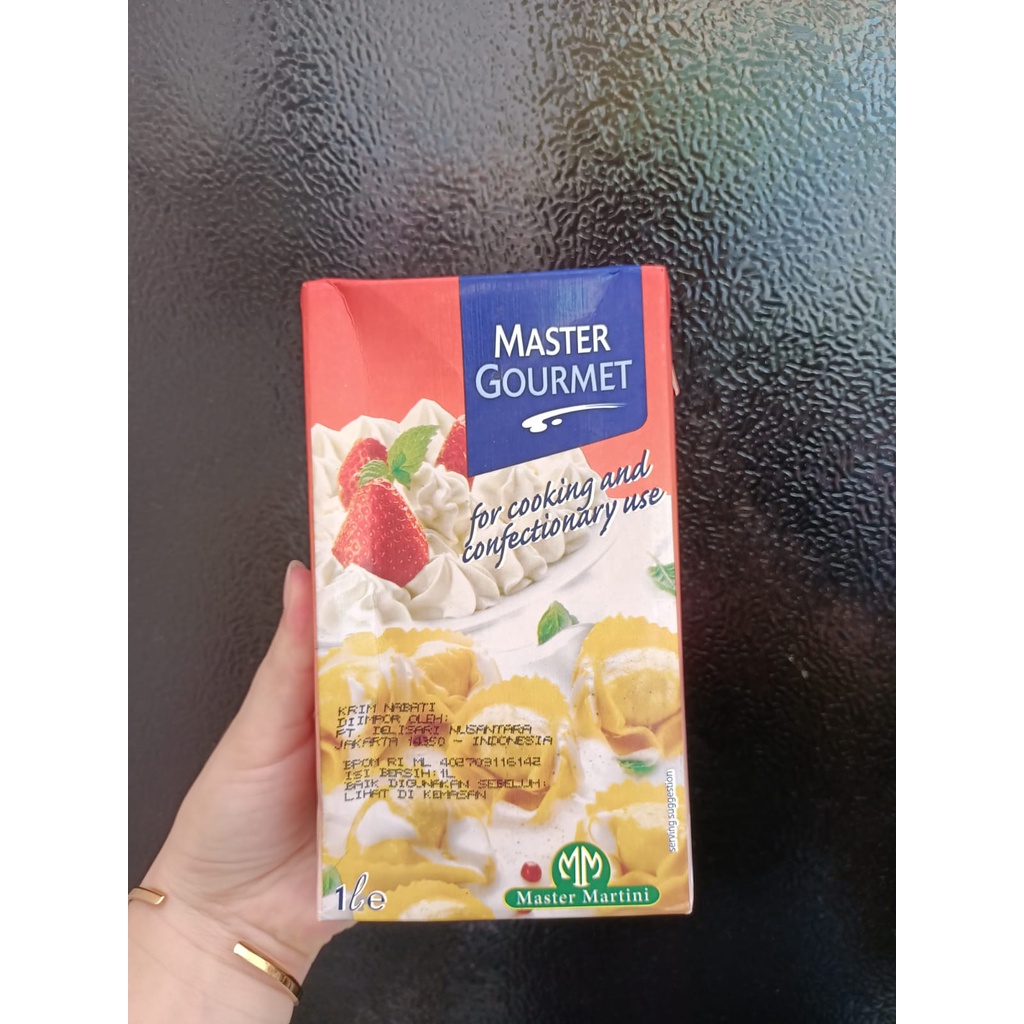 Jual Cooking Cream Master Gourmet 1liter INSTANT | Shopee Indonesia