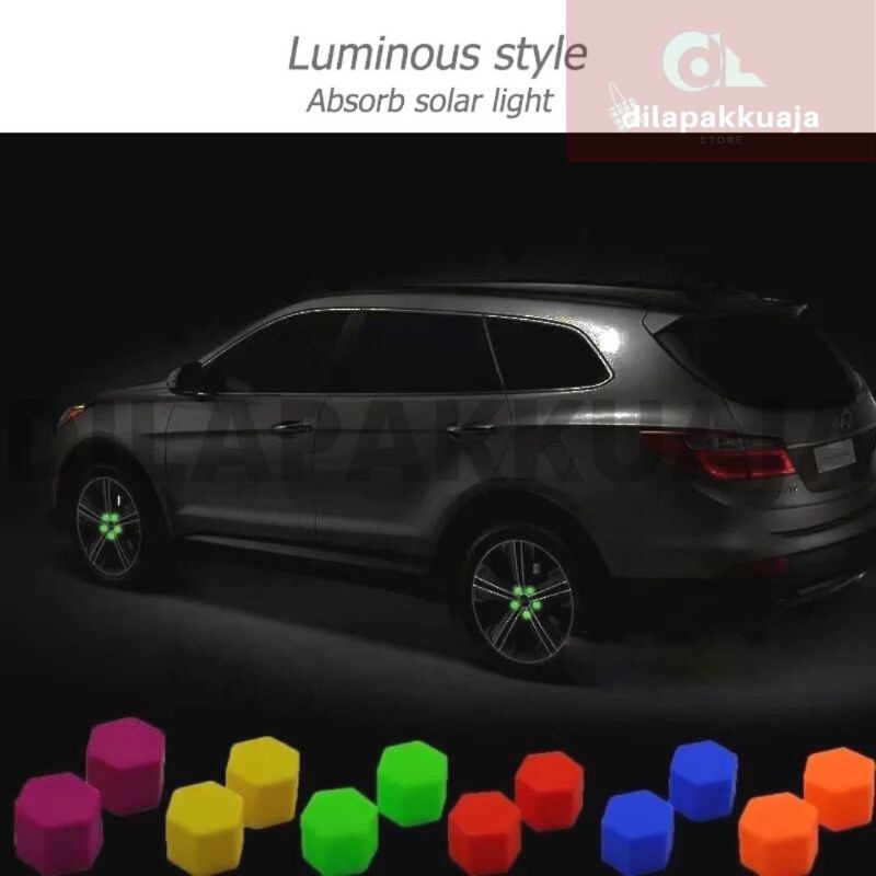 Jual Tutup Baut Roda Ban Mobil Wheel HUB Screw Cover Baut 19 Baut 21 ...