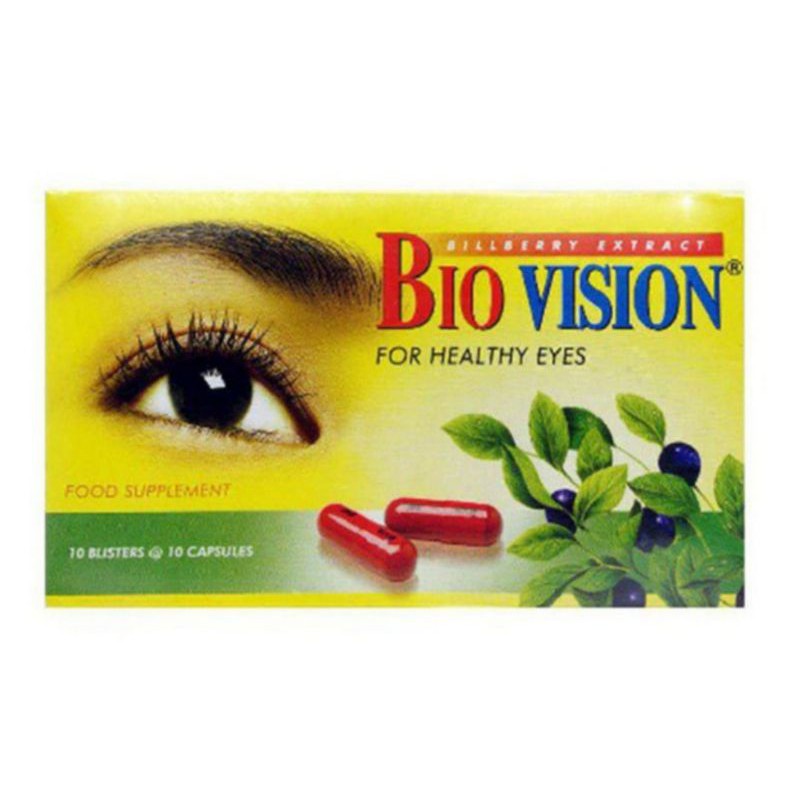 Jual Biovision 1Strip 10caps | Shopee Indonesia