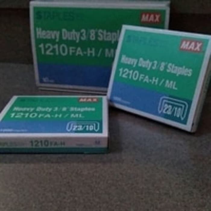 Jual PROMO ISI STAPLES MAX 12/10 / ISI STAPLES MAX 1210 (PER PAK) +LT3 ...