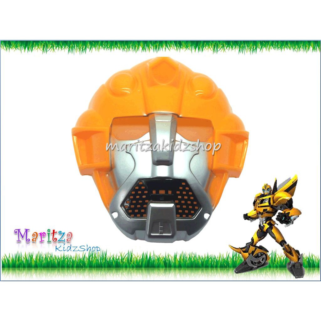 Jual Topeng Plastik Transformer Bumblebee Kuning | Shopee Indonesia