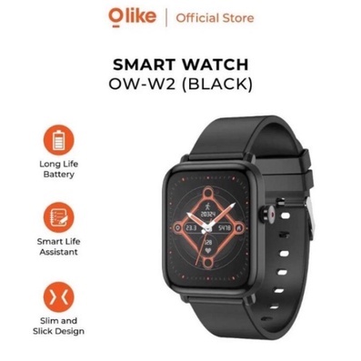 Jual Olike OW-W2 Smartwatch Zeth W2 Blood Pressure Monitor Garansi ...