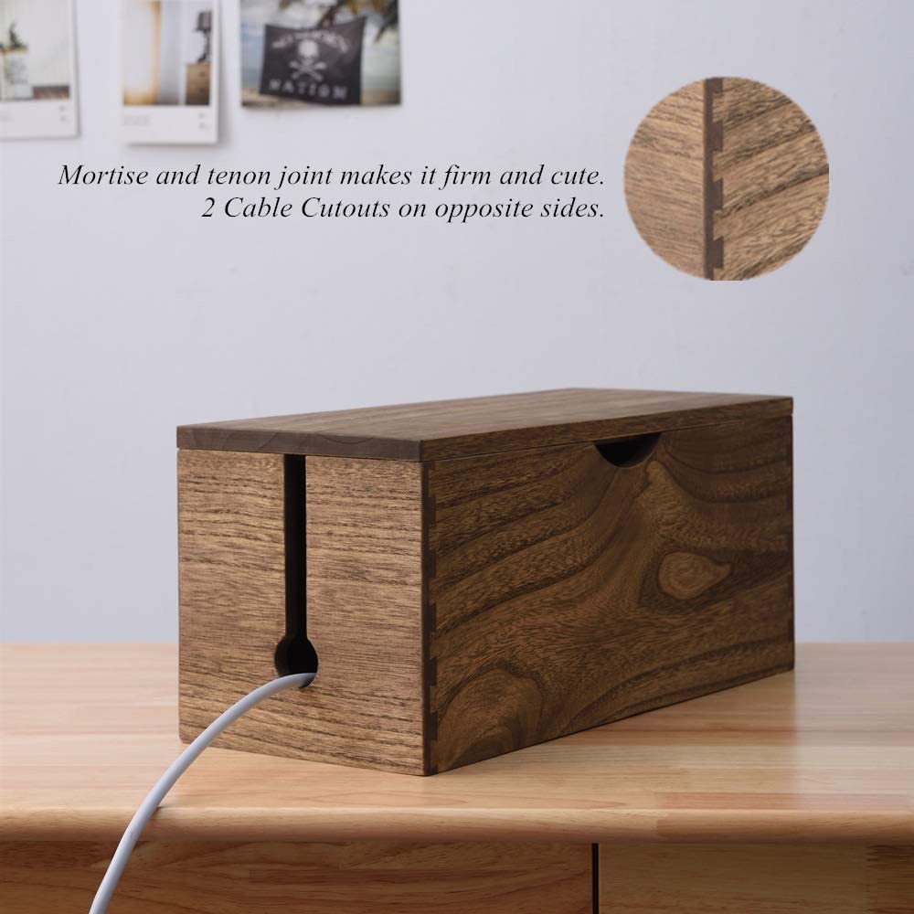Jual Box Kabel Kayu Kotak Organizer Kabel Rumah Box Kayu Pengaman Stop ...