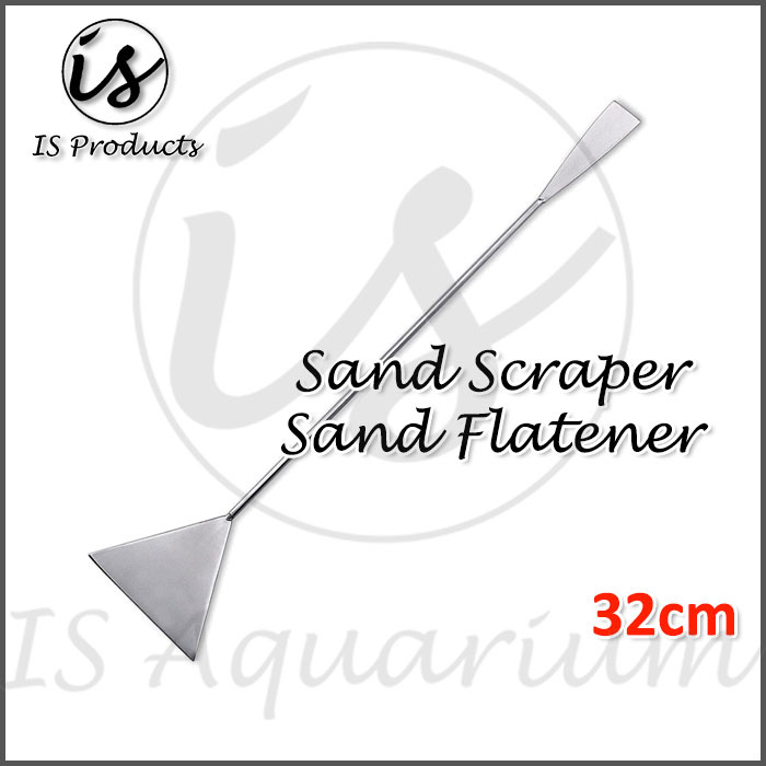 Jual Sand Scraper Stainless Steel 32cm Aquascape Tools Sand Flatener 32 ...