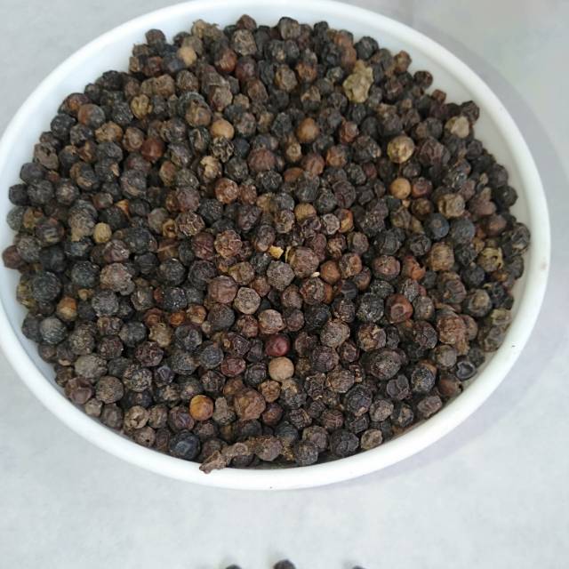Jual Merica hitam/ black pepper 100 gram | Shopee Indonesia