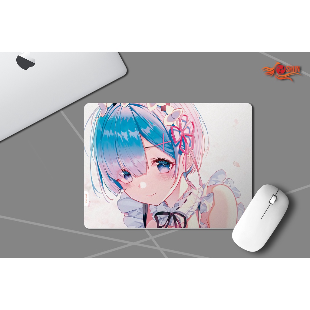 Jual MOUSEPAD 23X31 CM TEMA ANIME RE:ZERO SPESIAL WAIFU REM DAN EMILIA ...