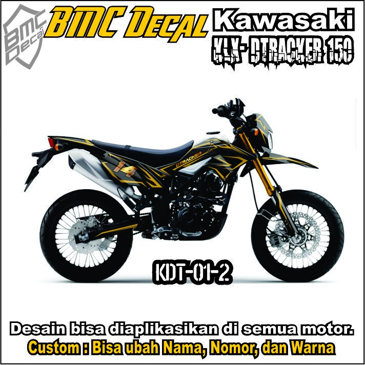 Jual STICKER DECAL KAWASAKI KLX-DTRACKER FULLBODY - STICKER STRIPING ...