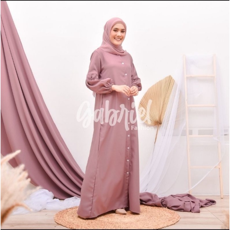 Jual DRESS BASIC / GAMIS SIMPLE / DRESS MUSLIM | Shopee Indonesia