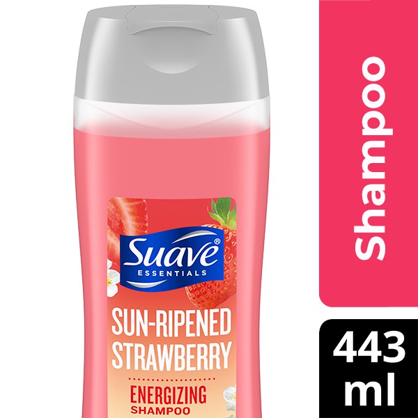 Jual Suave Essentials ENERGIZING Shampoo Sun Ripened Strawberry 443 ML ...