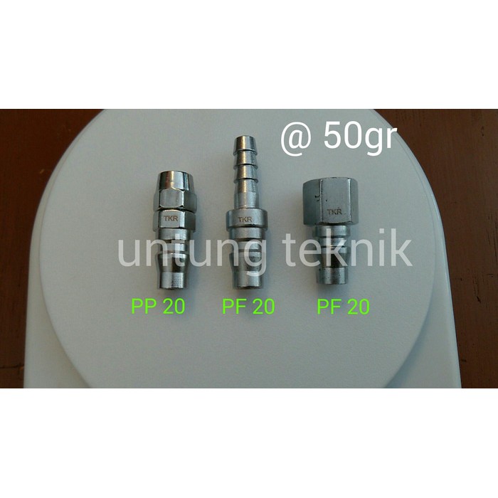 Jual Coupler angin tipe PH / PP / PF / PM 20mm - Coupling kompresor ...
