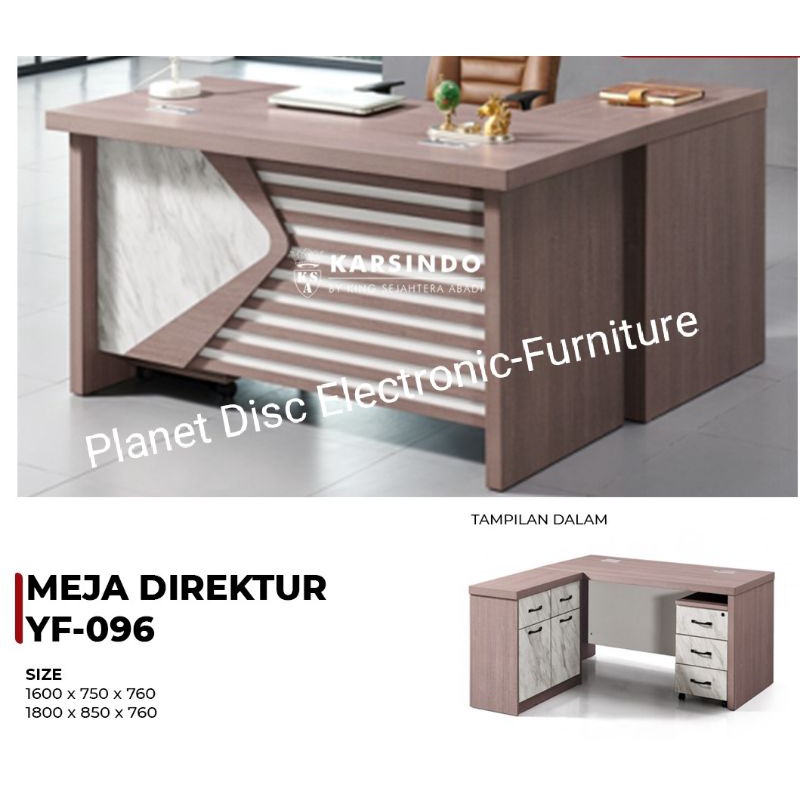 Jual Meja Direktur Meja Kantor Meja Kerja Meja Exclusive | Shopee Indonesia