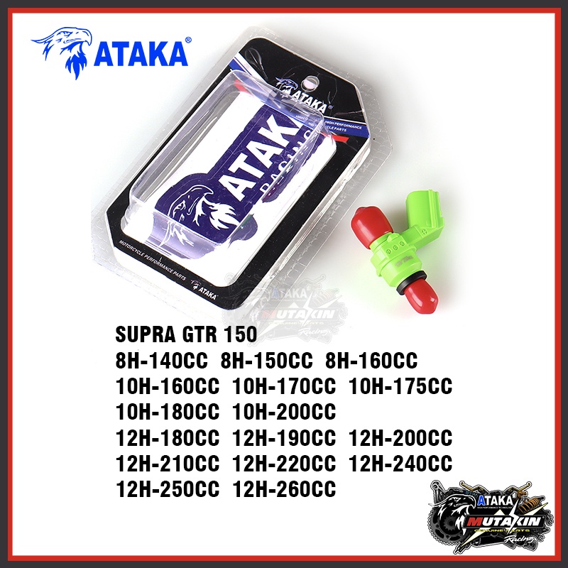 Jual ATAKA RACING INJEKTOR 8 HOLE 10 HOLE 12 HOLE HONDA Sonic Supra GTR ...