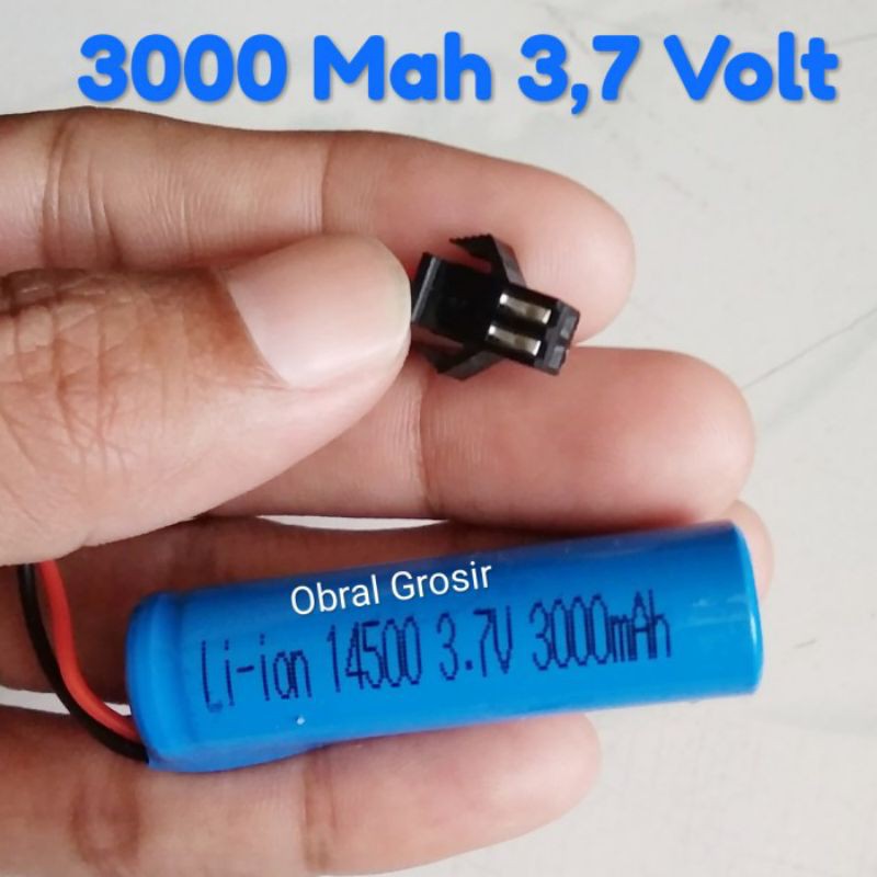 Jual Batre Mobil RC 3.7 3,7 Volt Rechargeable Baterai Battery Car Remot ...
